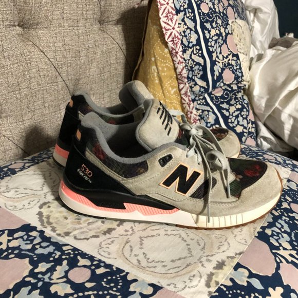 New Balance | Shoes | Nb Suede Floral Sneakers | Poshmark